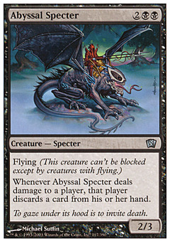 Abyssal Specter ($1.14) Price History from major stores - 8th Edition ...