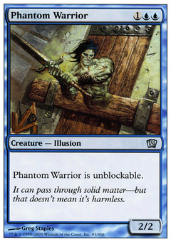 Phantom Warrior ($0.08) Price History from major stores - 8th Edition ...
